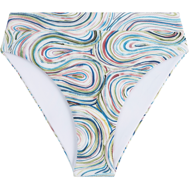 FELLA SWIM Hubert High Waist Bikini Bottom in Snake Print | BEACH LUXE ...